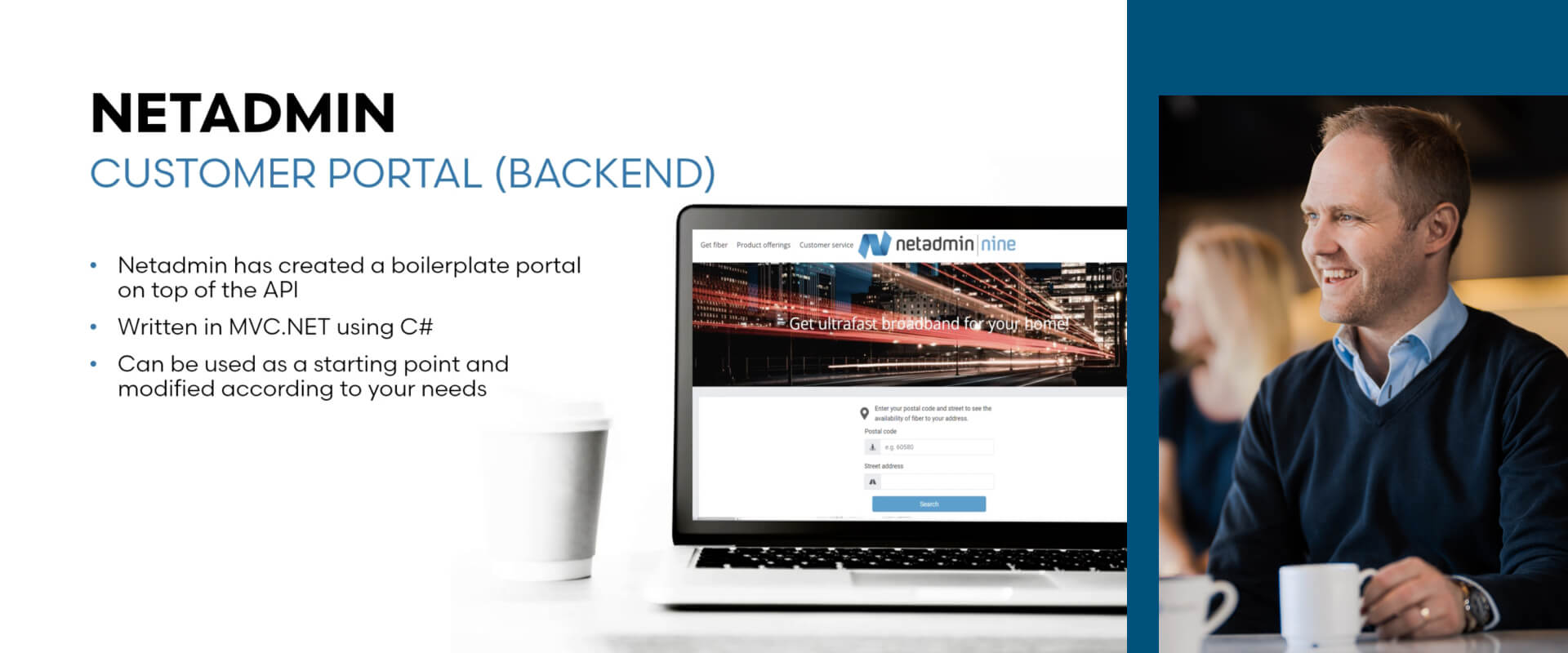 Netadmin Live Talk - on-demand webinar Customer Portal