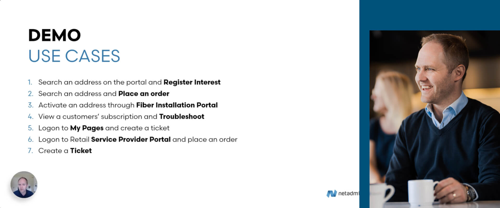 Netadmin Live Talk - on-demand webinar Product walk-through